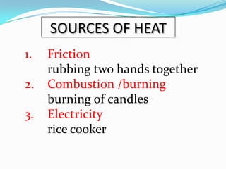 C7 heat as a form of energy | PPTX