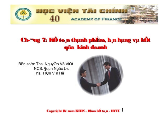 C7ke toan ban hang | PPT