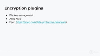 MariaDB Encryption using AWS Key Management Service | PPTX
