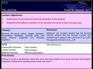 C7 lesson part one | PPT