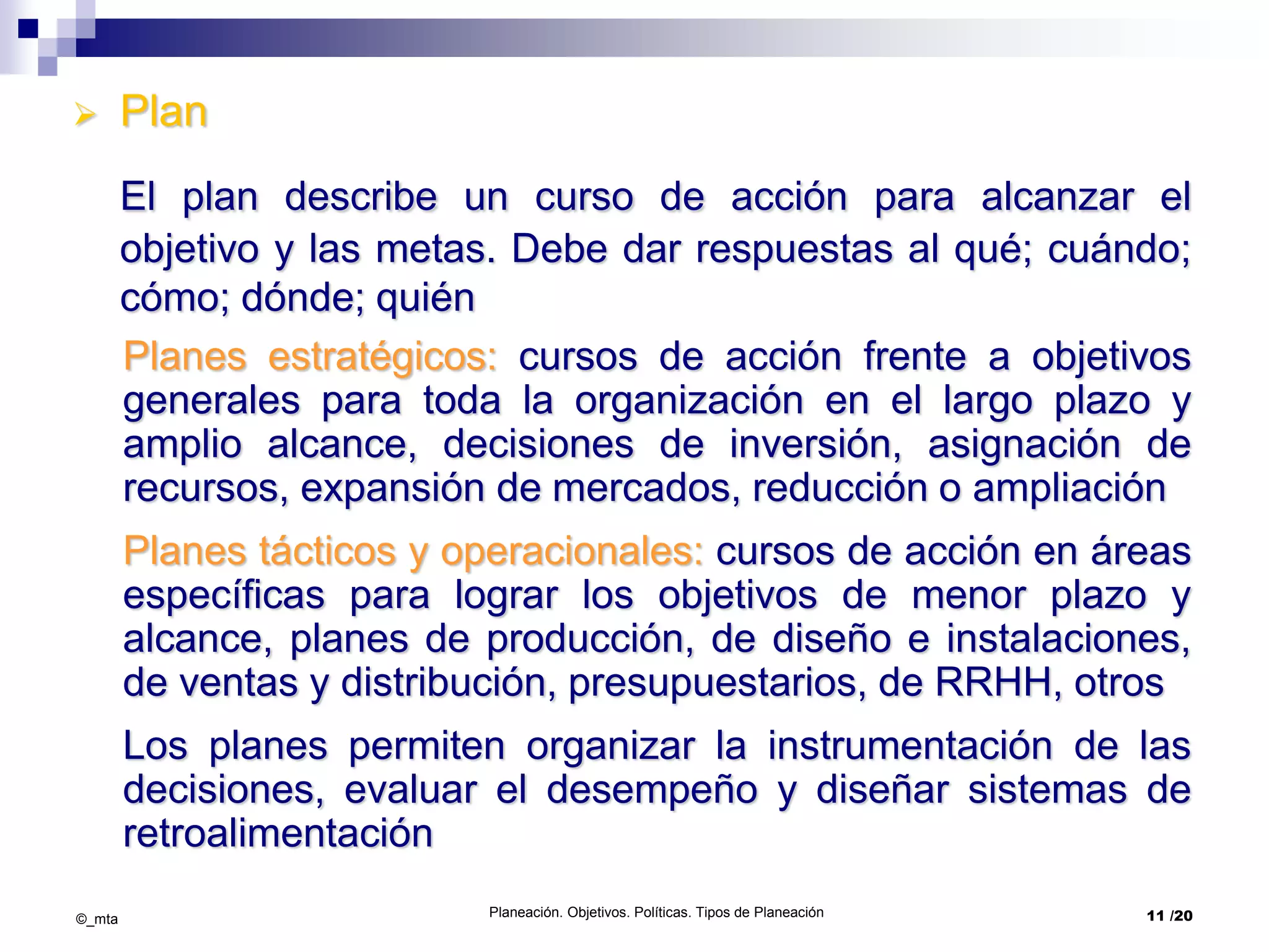 proceso planeacion | PDF