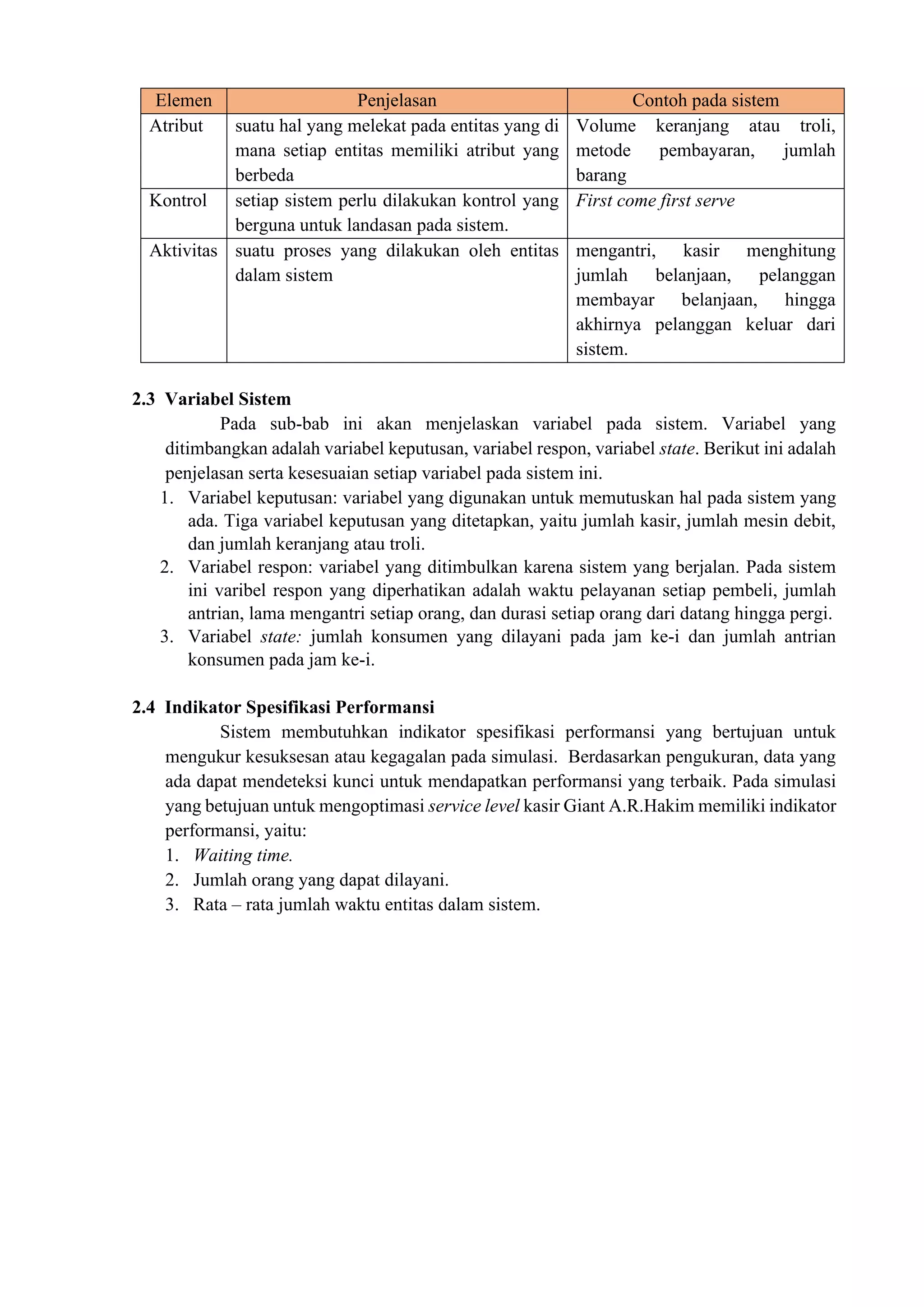 Simulasi Sistem Antrian Kasir Supermarket - Final Project | PDF