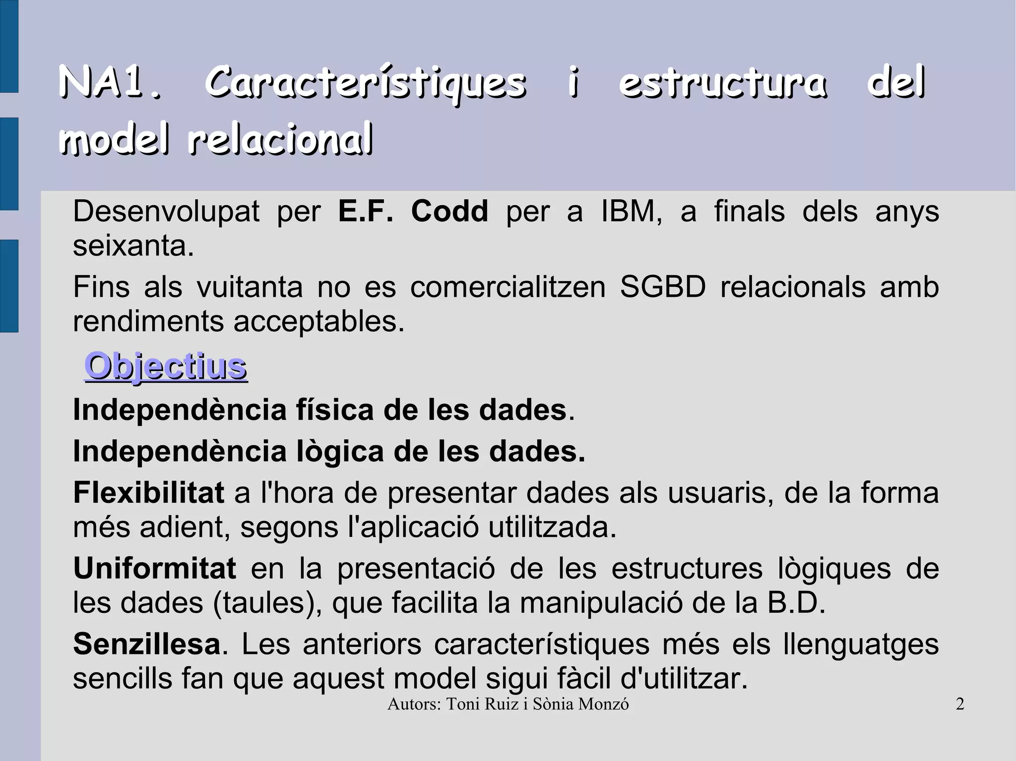 Model relacional | PPT