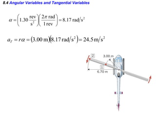 Chapter 8 university physics ritational kinematics | PDF