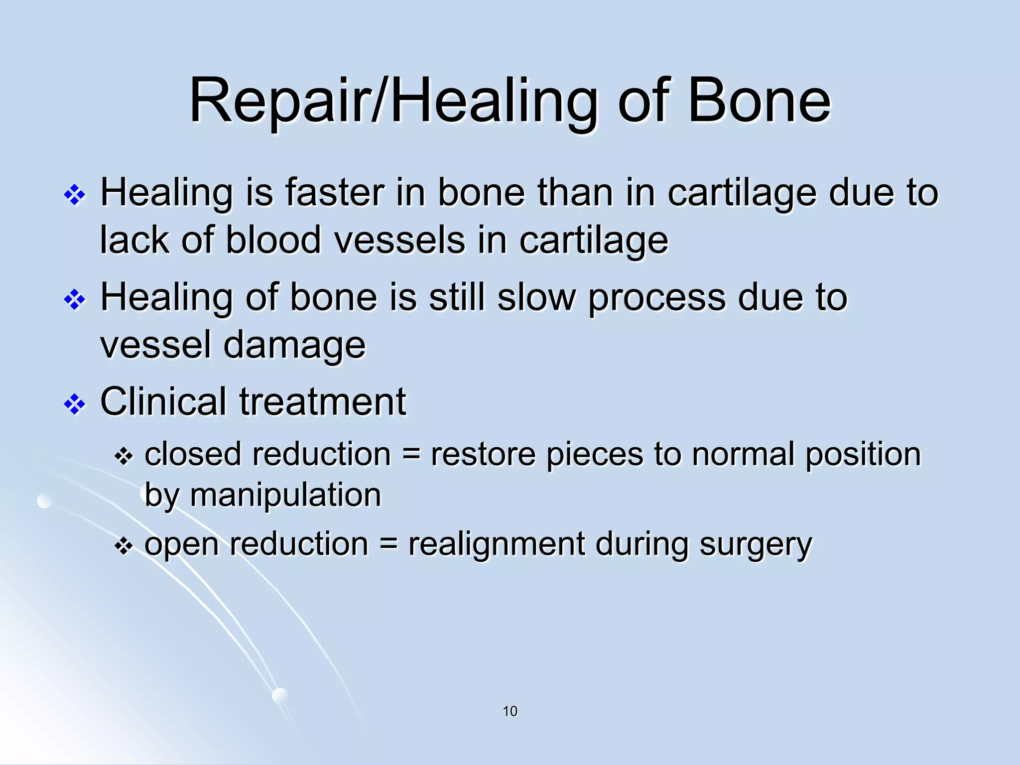 Fracture- its types and process of bone healing. | PPT