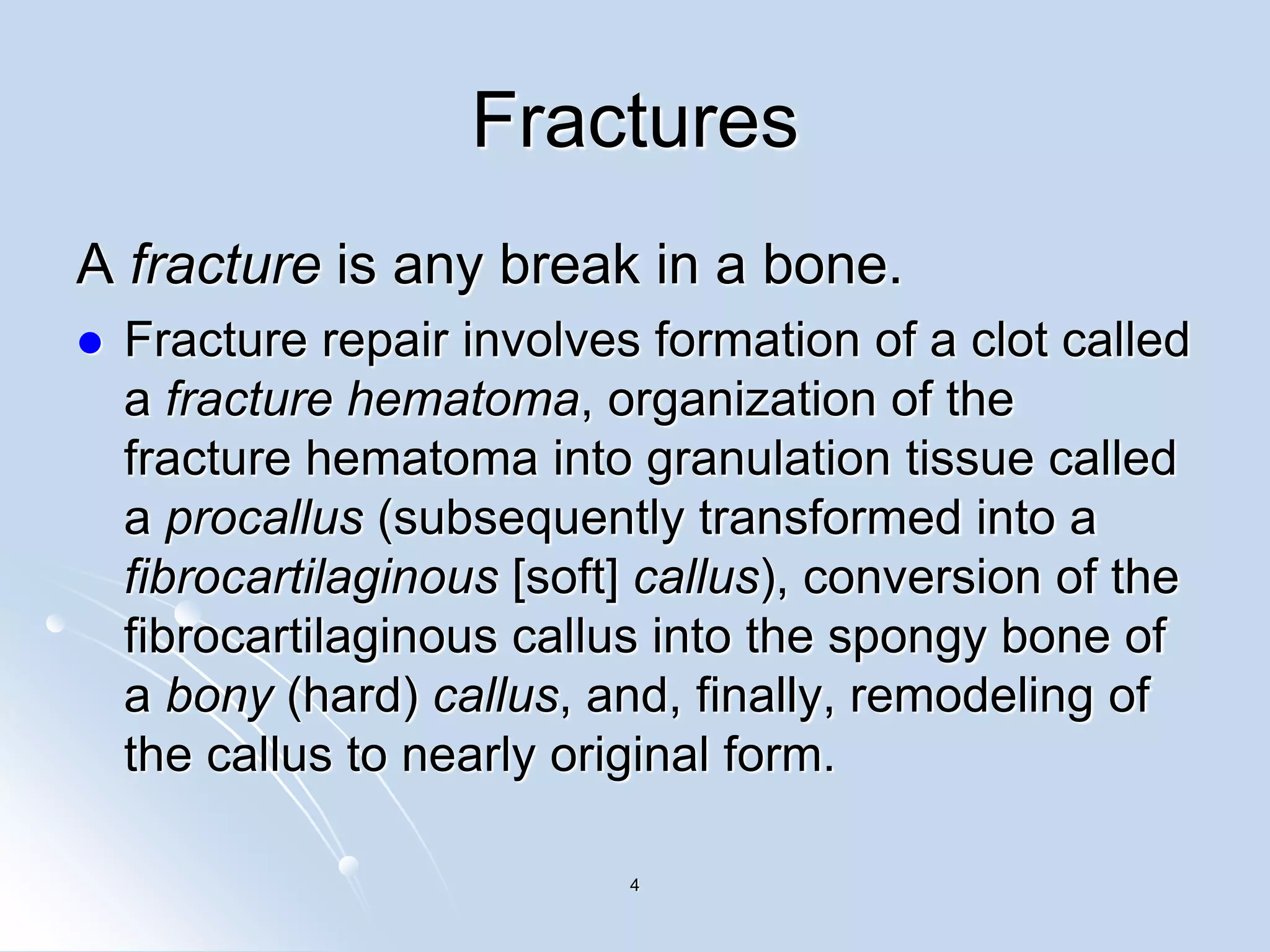 Fracture- its types and process of bone healing. | PPT