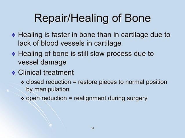 Fracture- its types and process of bone healing. | PPT