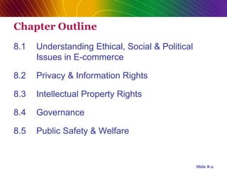 C8-Ethical, Social, & Political Issues in Ecommerce.PPT