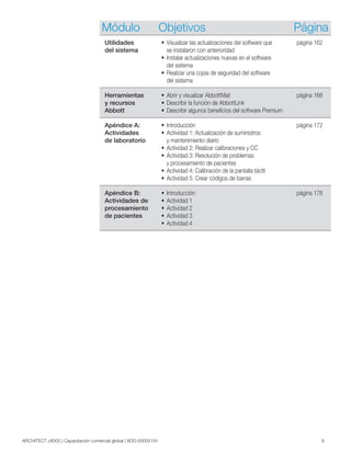 Abbott C8000 guia de capacitacion usuario - abbott | PDF