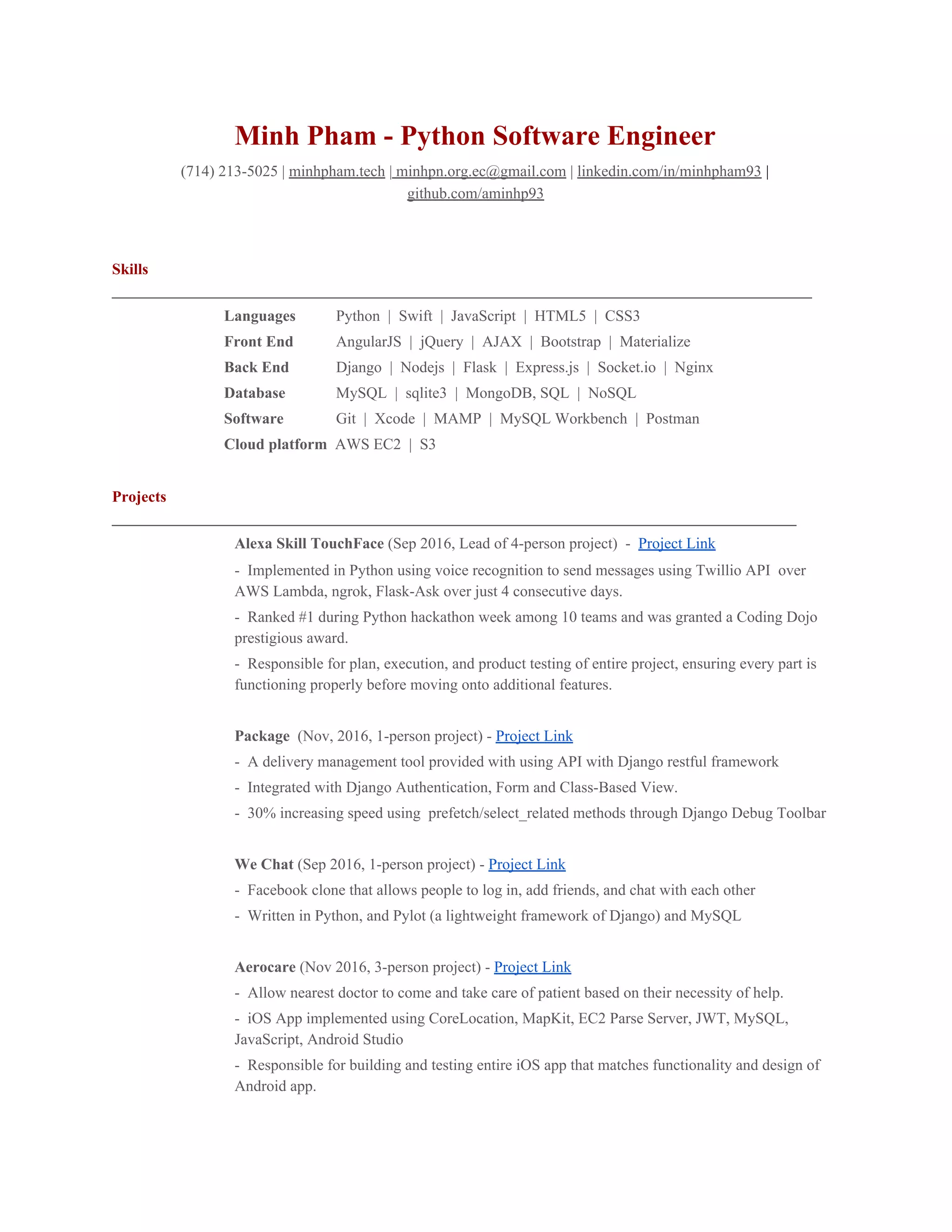Resume | PDF