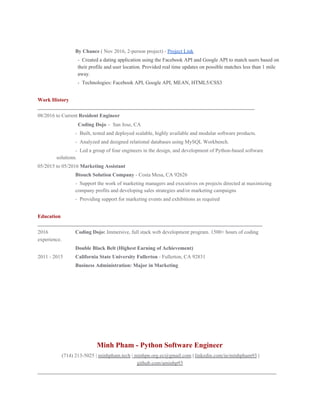 Resume | PDF