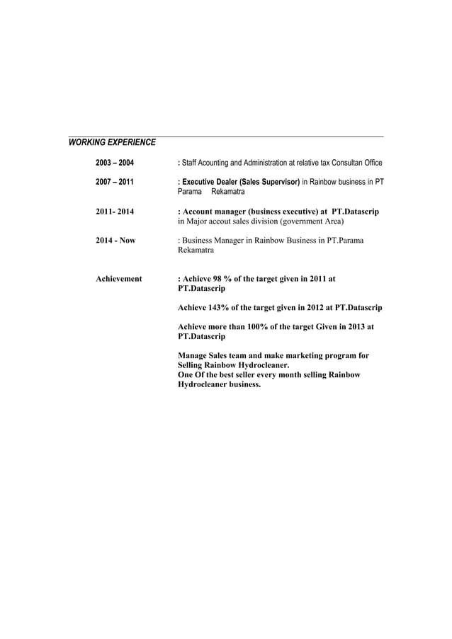 CV William2017 | PDF