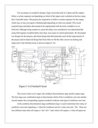 logic project report with coversheet | DOC