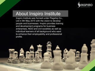 inspiro institute profile | PPT