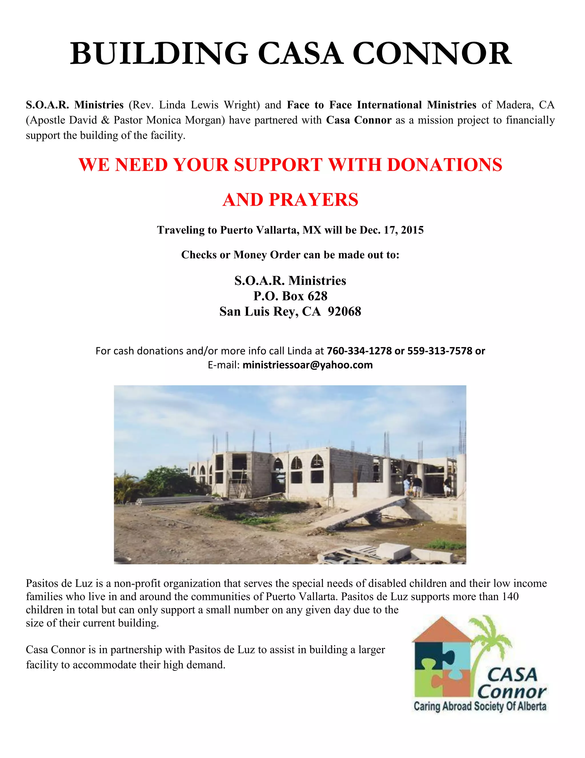 Casa Connor Flyer | PDF