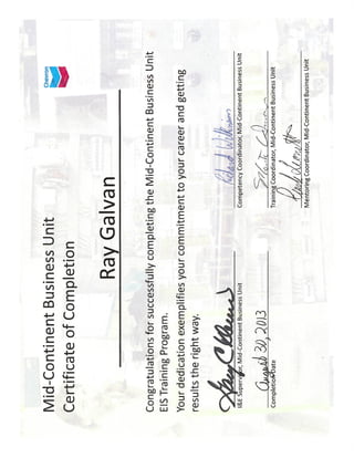 EIS Certificate | PDF