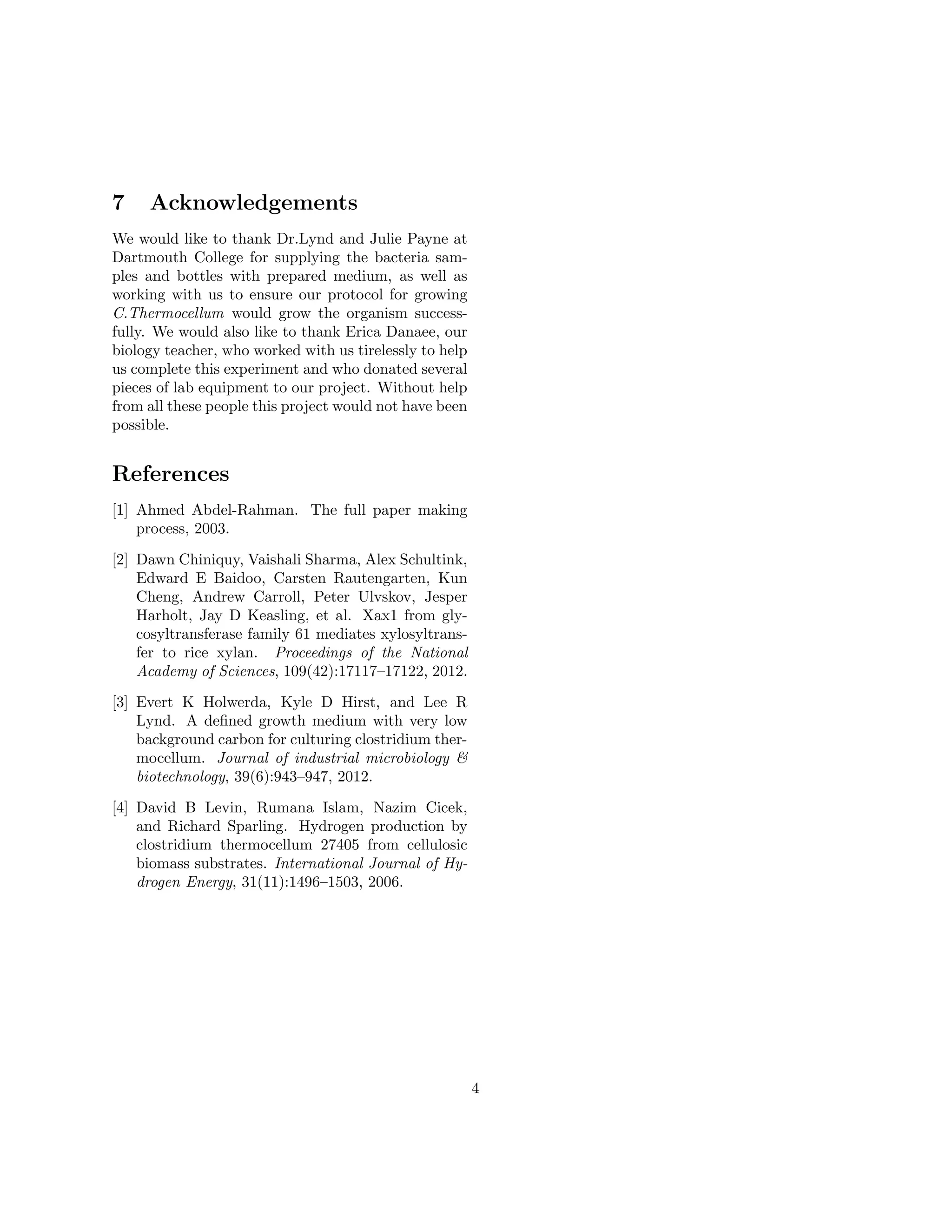 C__Thermocellum | PDF