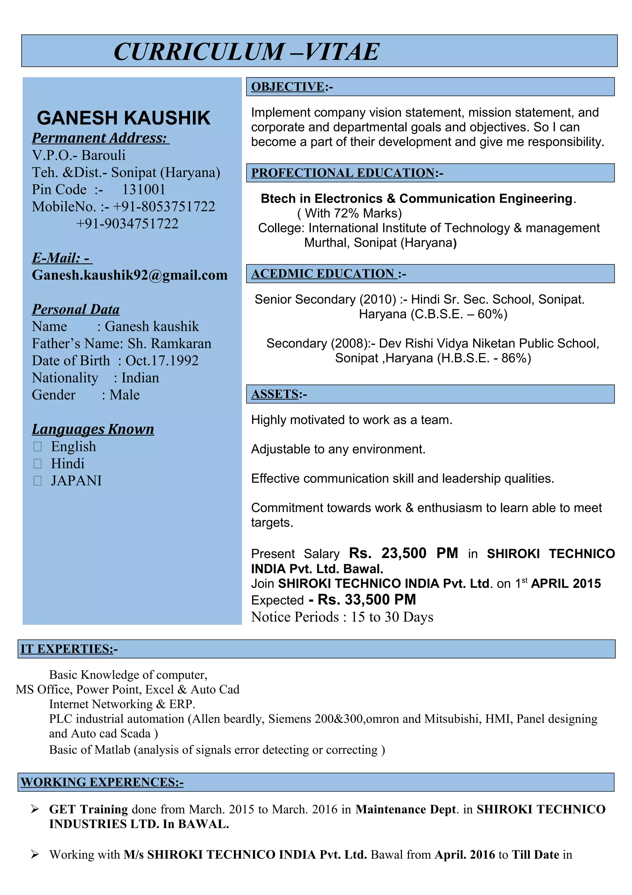 ganesh kaushik | DOC