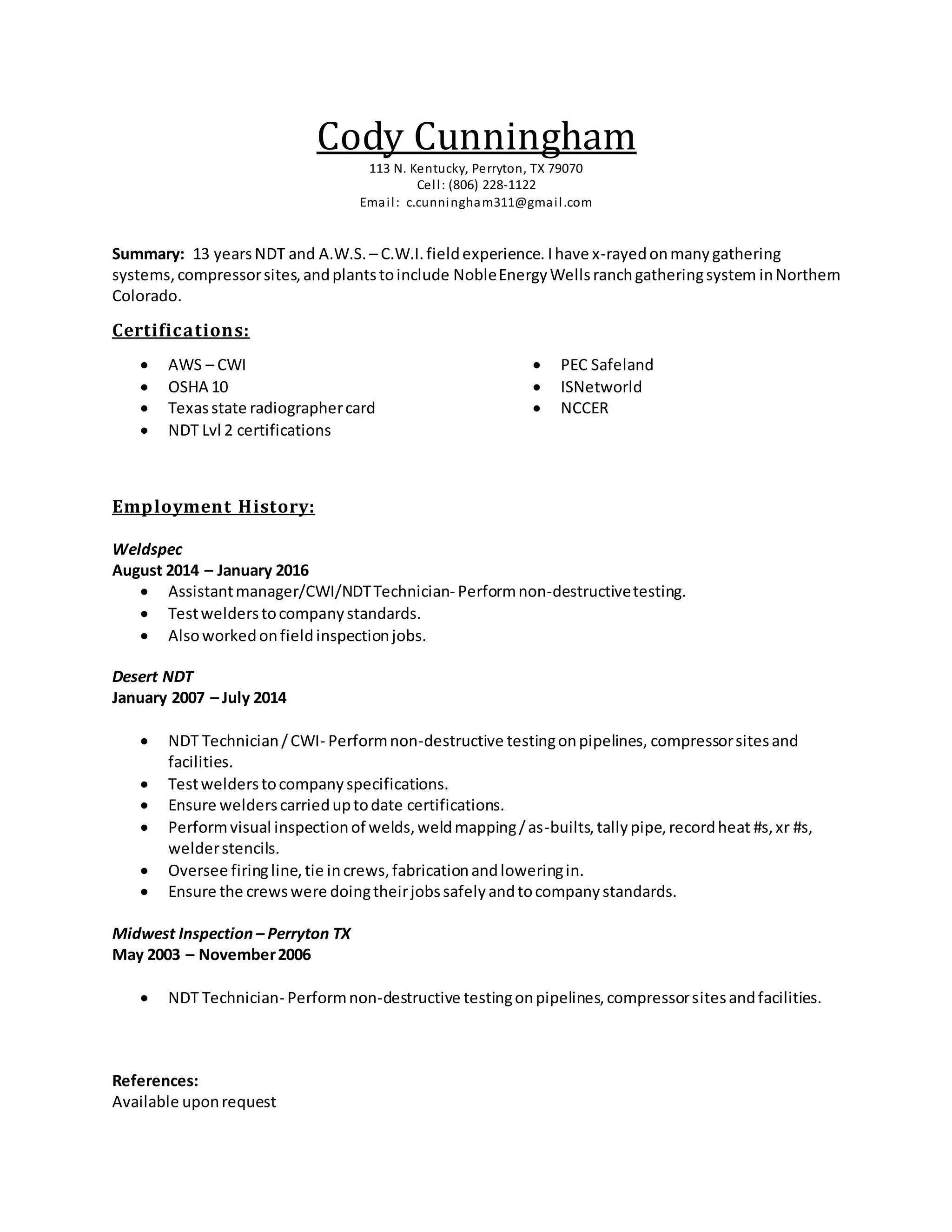 Cody Cunningham resume edited | DOCX