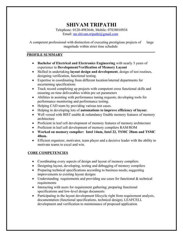 SHIVAM_RESUME | PDF