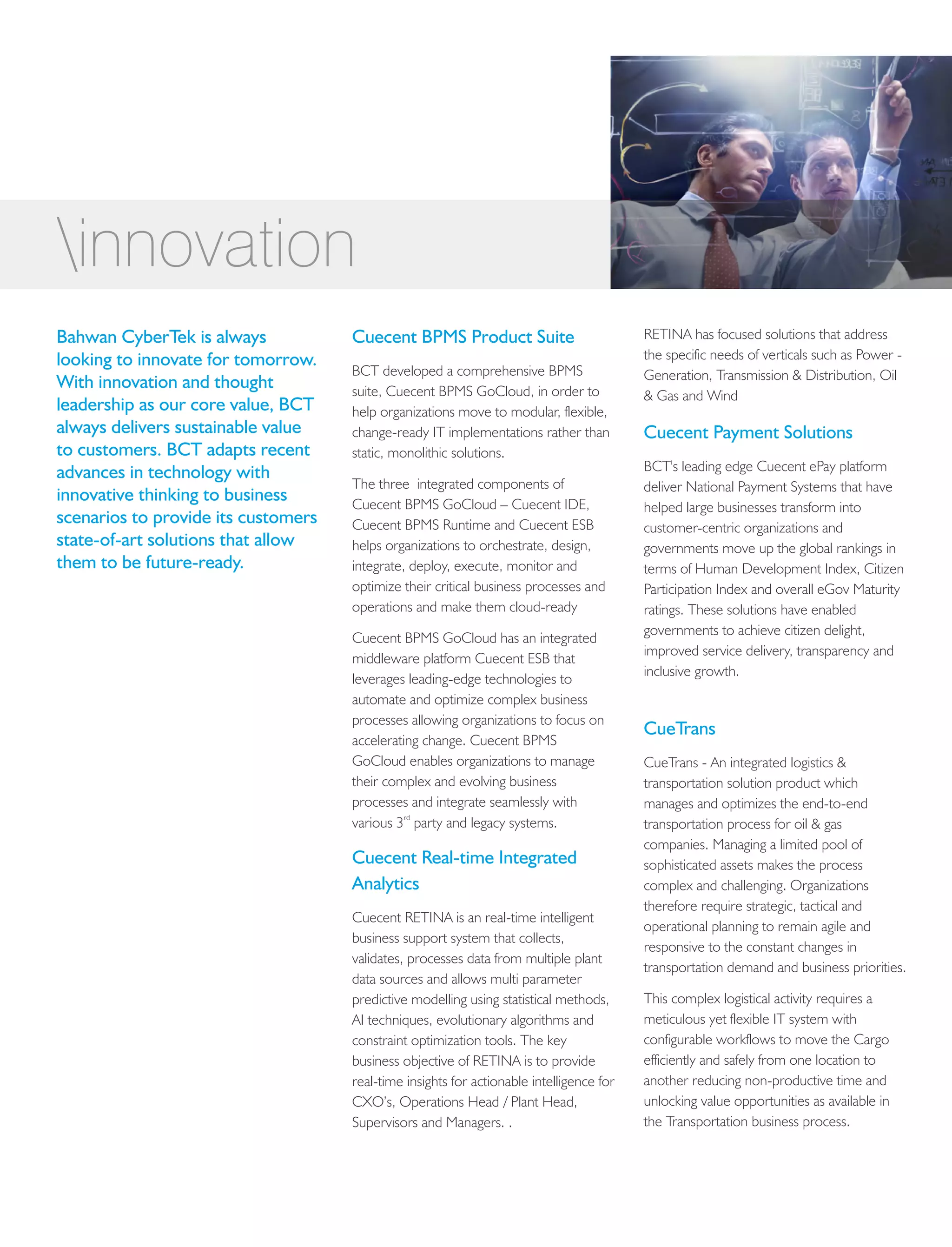 BCT Corporate Brochure | PDF