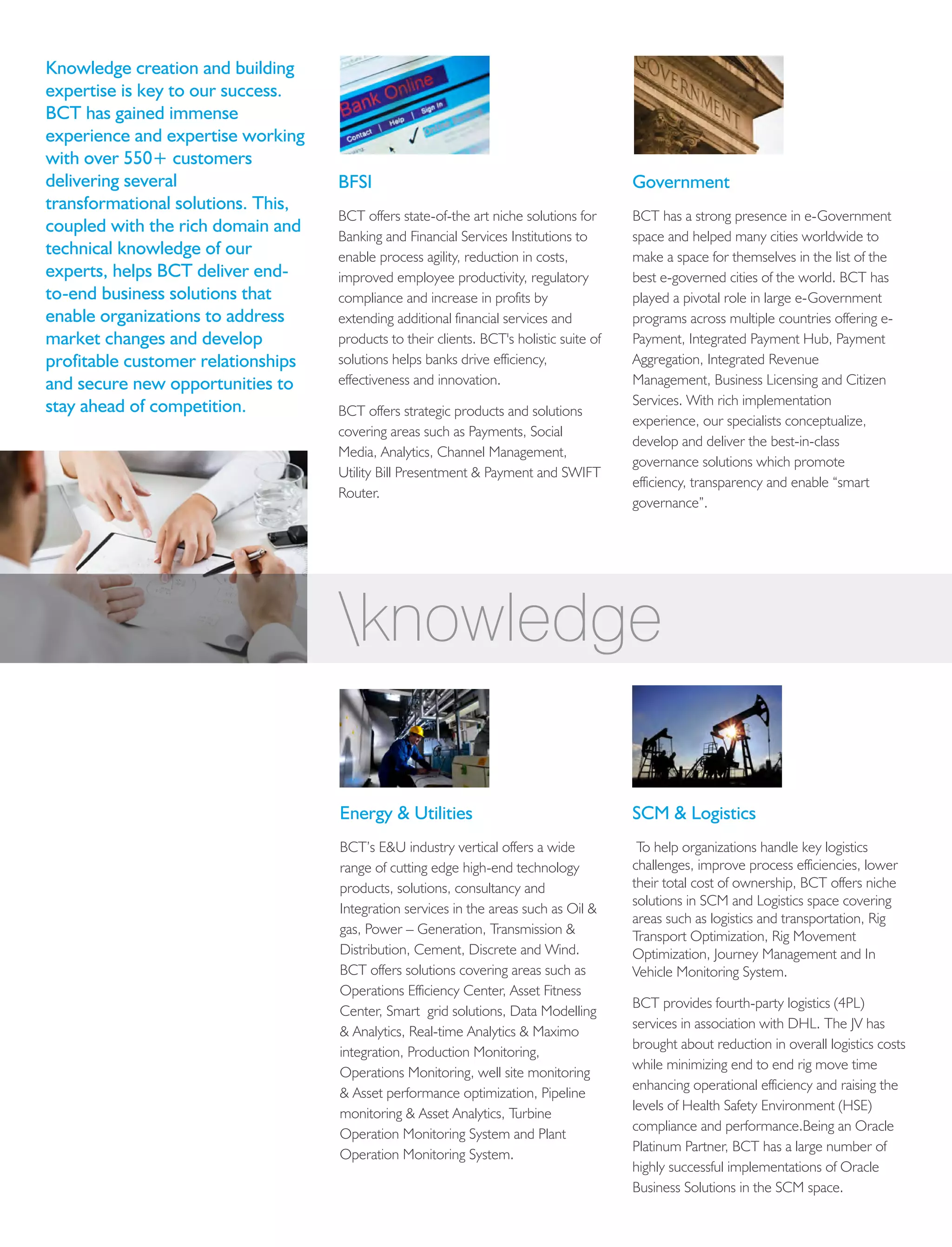 BCT Corporate Brochure | PDF