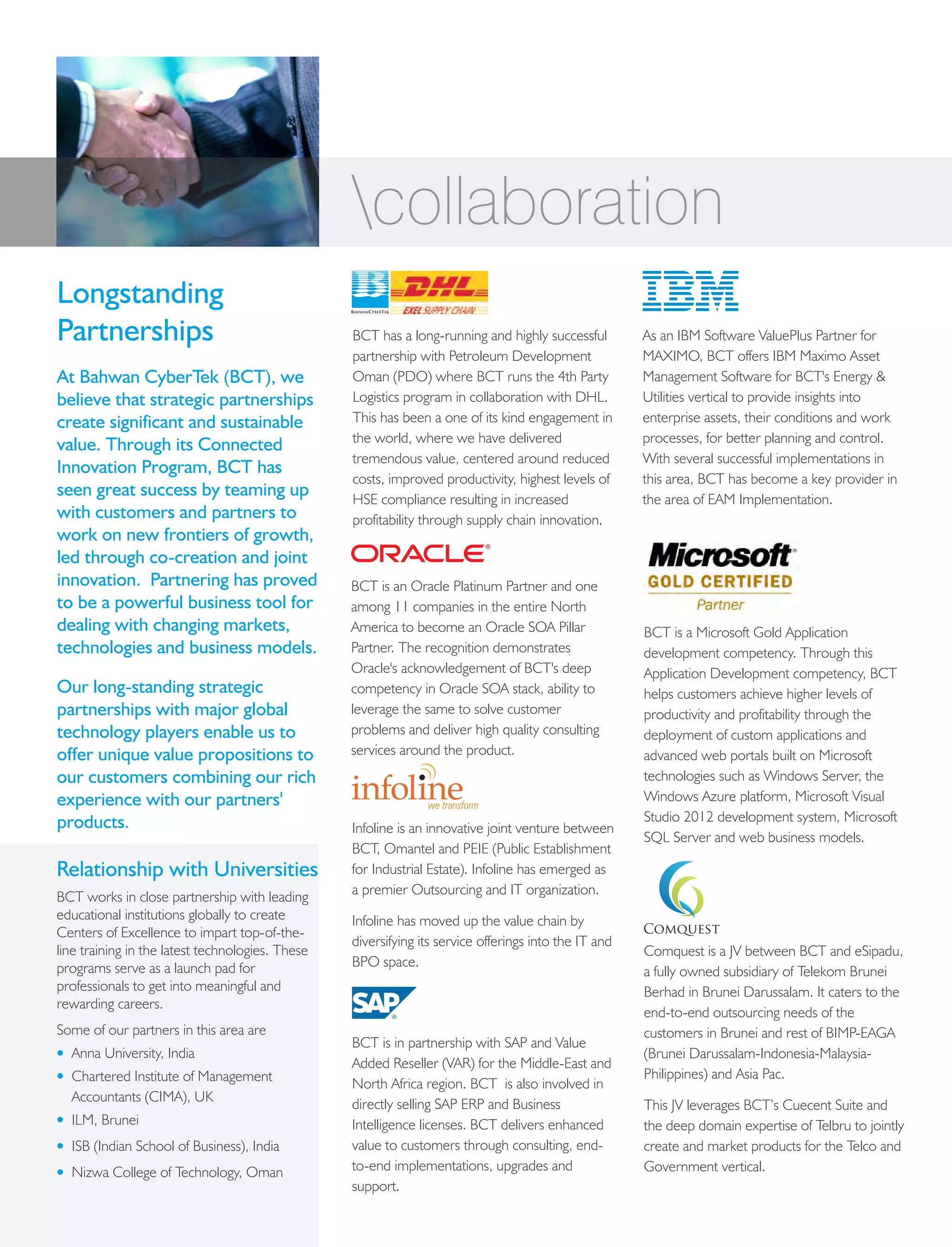 BCT Corporate Brochure | PDF