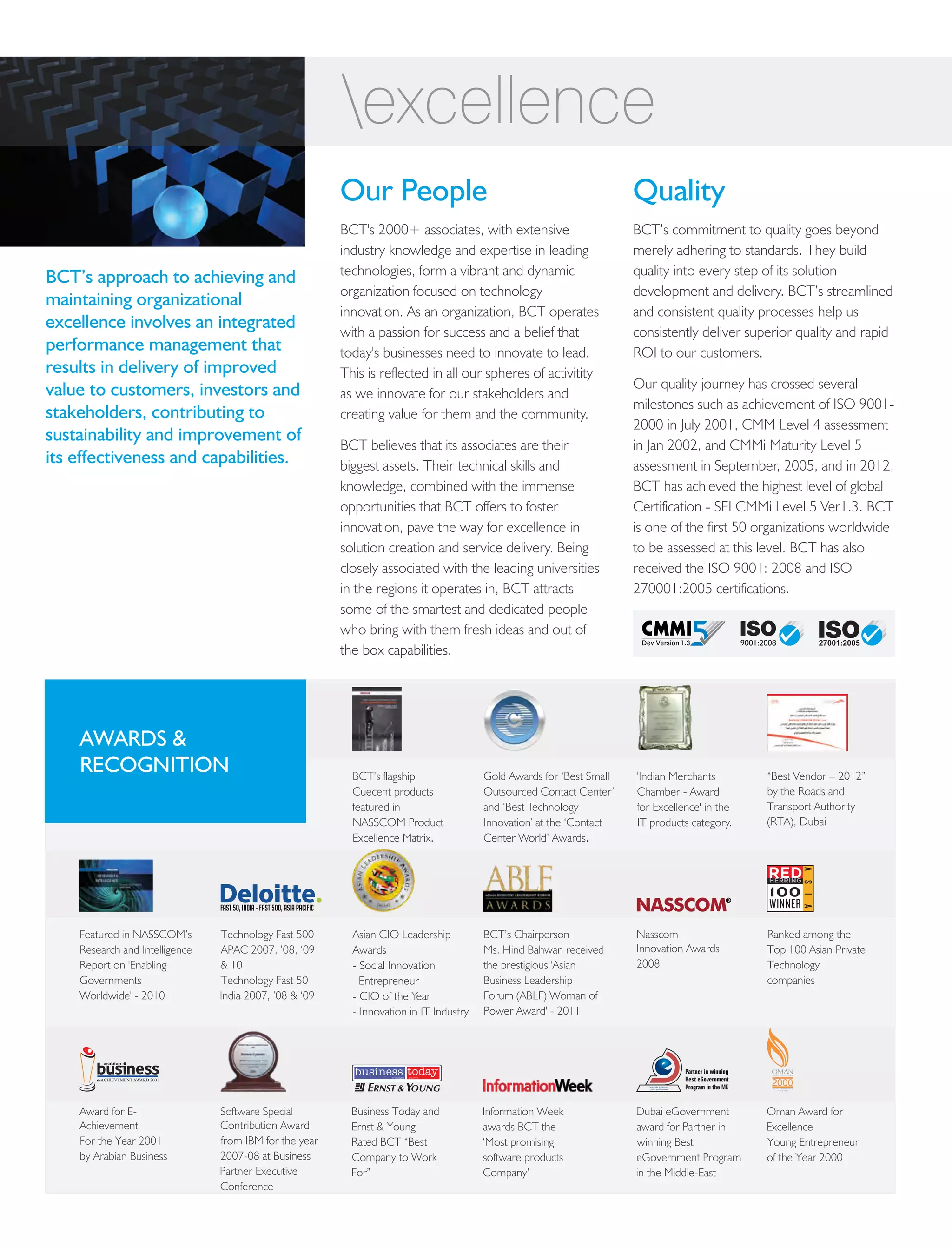 BCT Corporate Brochure | PDF