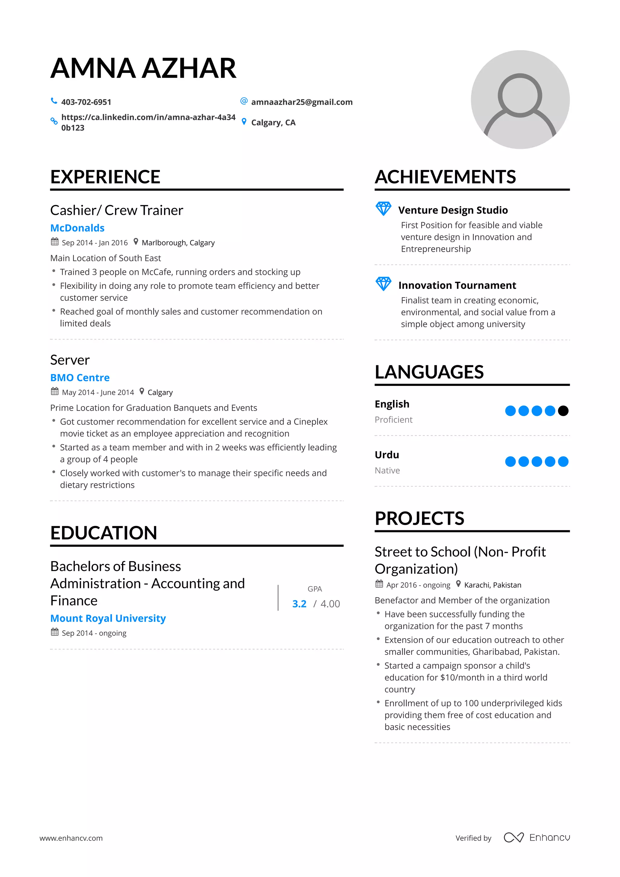 AmnaAzharResume | PDF
