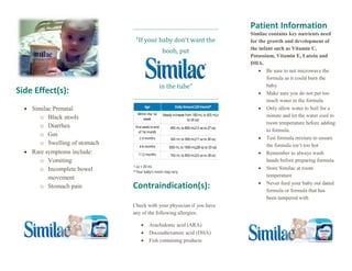 Group 21 similac brochure | PDF