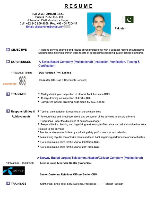 New CV (Bilal) | PDF