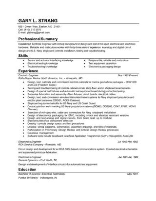Resume Strang1 | DOCX
