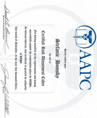 CRC Certification | PDF