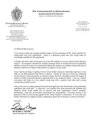 Justin_Gualtieri (College Employment) 9-18-14 | PDF