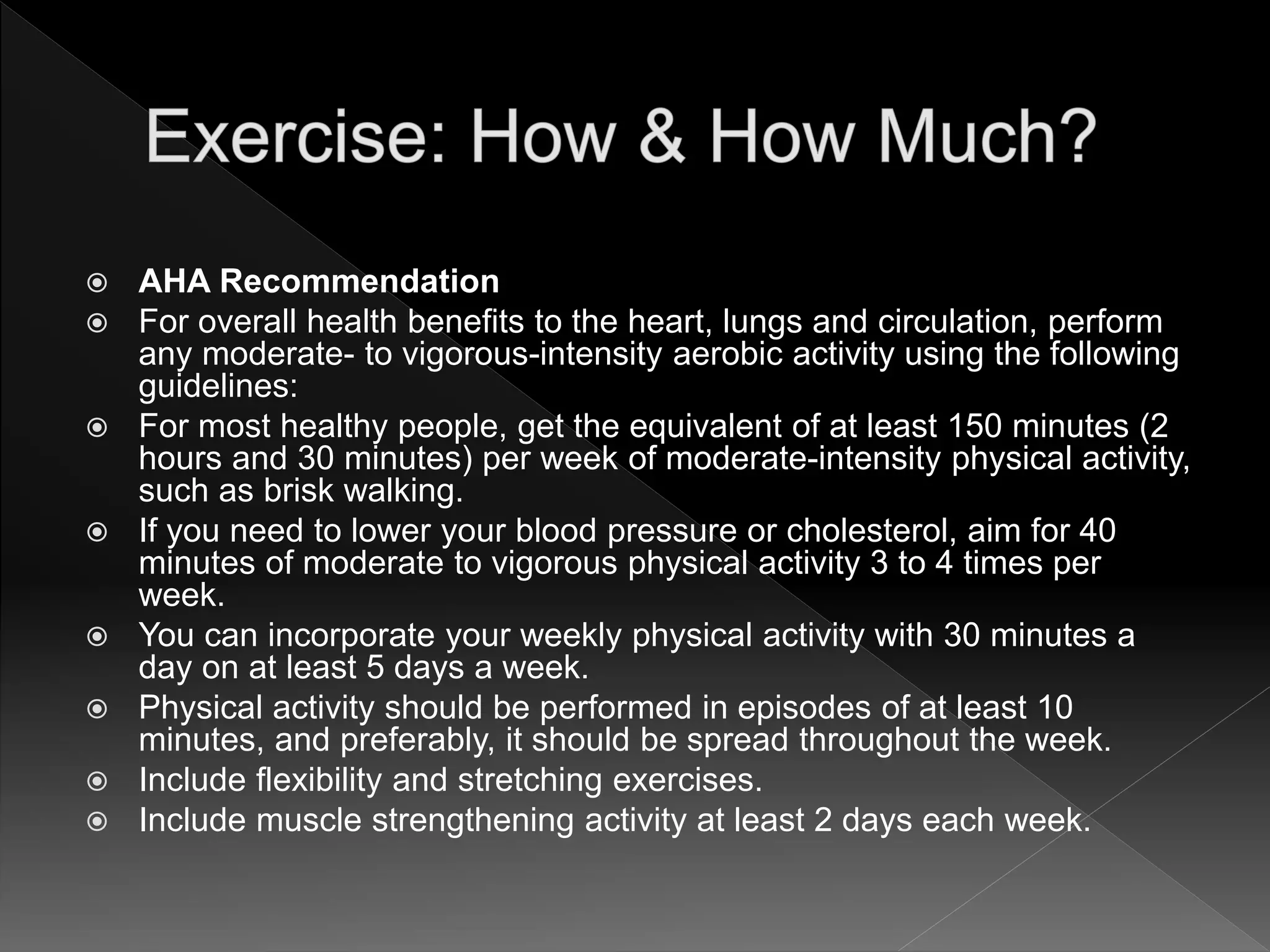 Cardiovascular Disease &_ Exercise (3) | PPTX