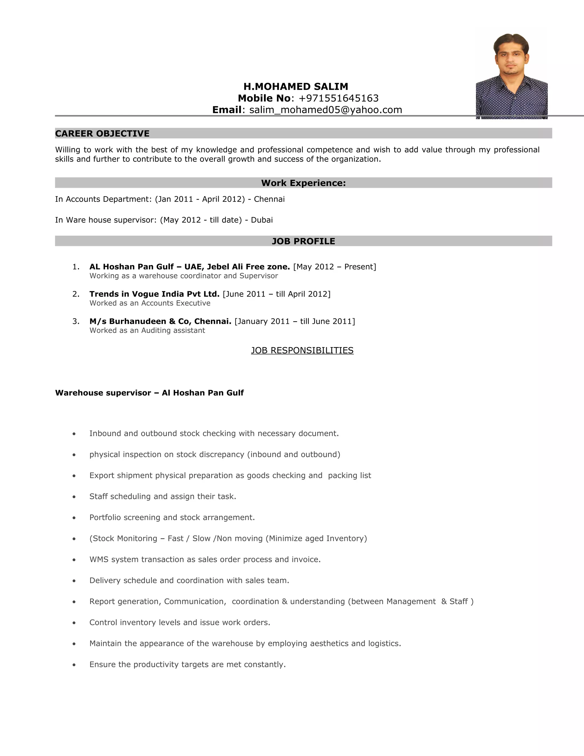 update cv salim | DOC