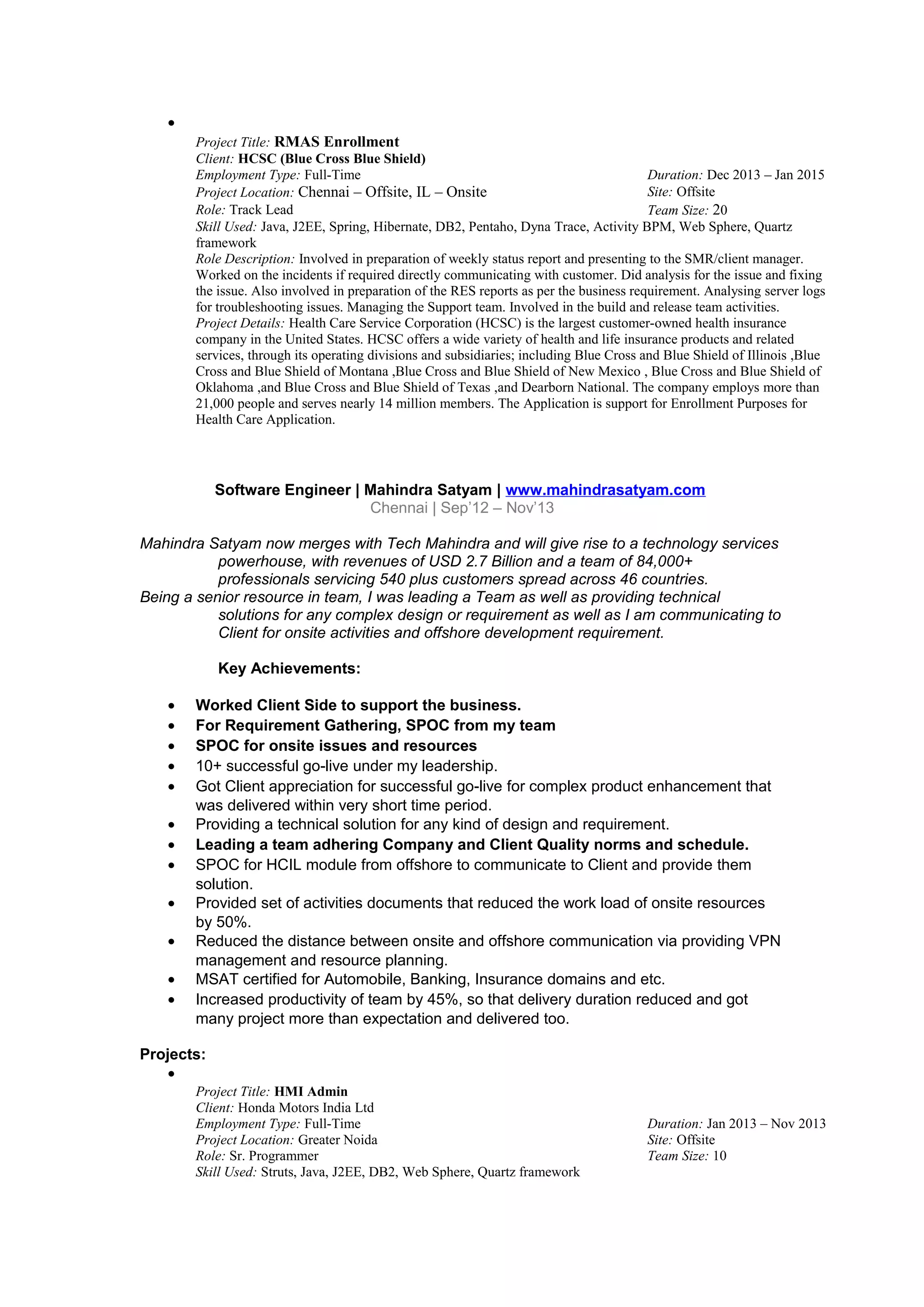 Resume_Mrityunjay | DOC