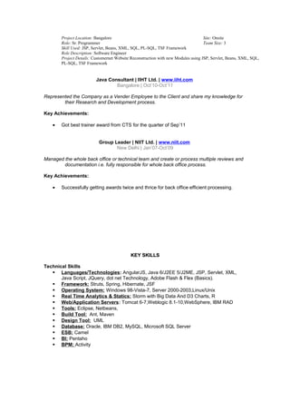 Resume_Mrityunjay | DOC