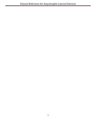 ALS Clinical Reference Handout | PDF