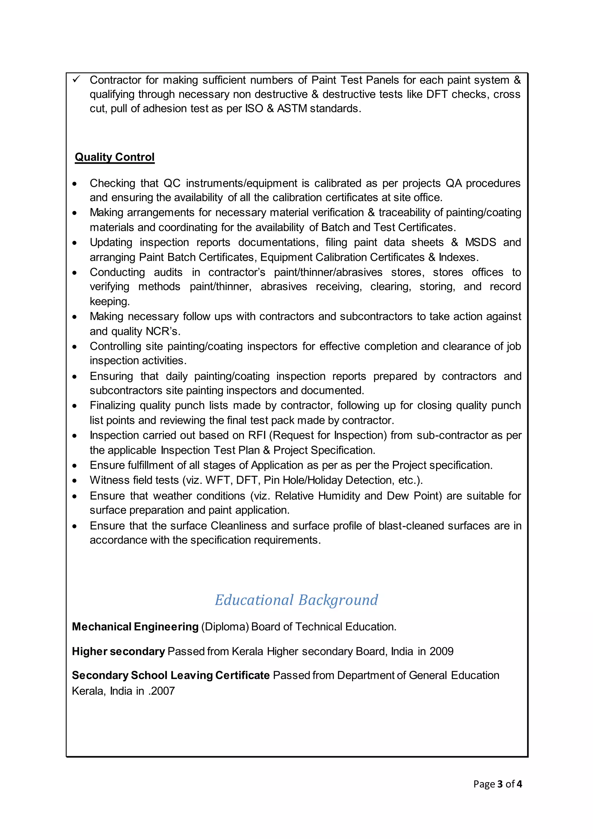 hari cv up dated 2015 | DOCX