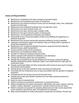 RESUME NI BUNOY | DOC
