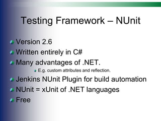 Unit Test Presentation | PPT