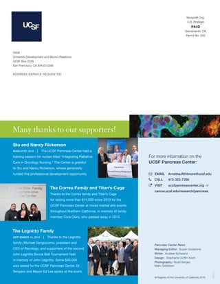 PancreasCenterNews_spring2016 | PDF