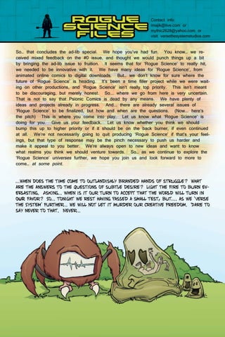 Rogue Science Ad-Lib Special Vol I | PDF