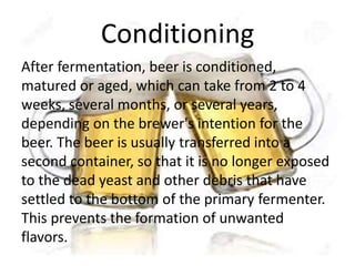 Beer PPT Training | PPTX