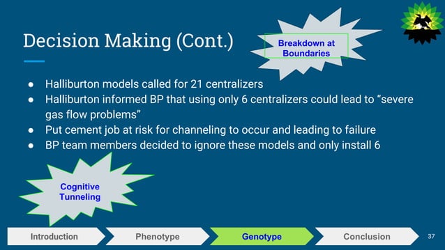Deepwater Horizon Case Slides | PDF | Geology | Science