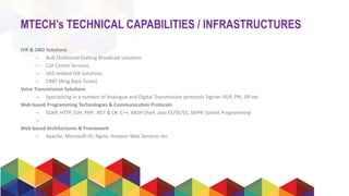 Mtech Limited - Company Profile | PDF