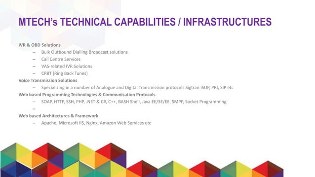 Mtech Limited - Company Profile | PDF