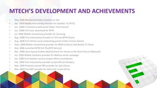 Mtech Limited - Company Profile | PDF