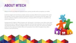 Mtech Limited - Company Profile | PDF